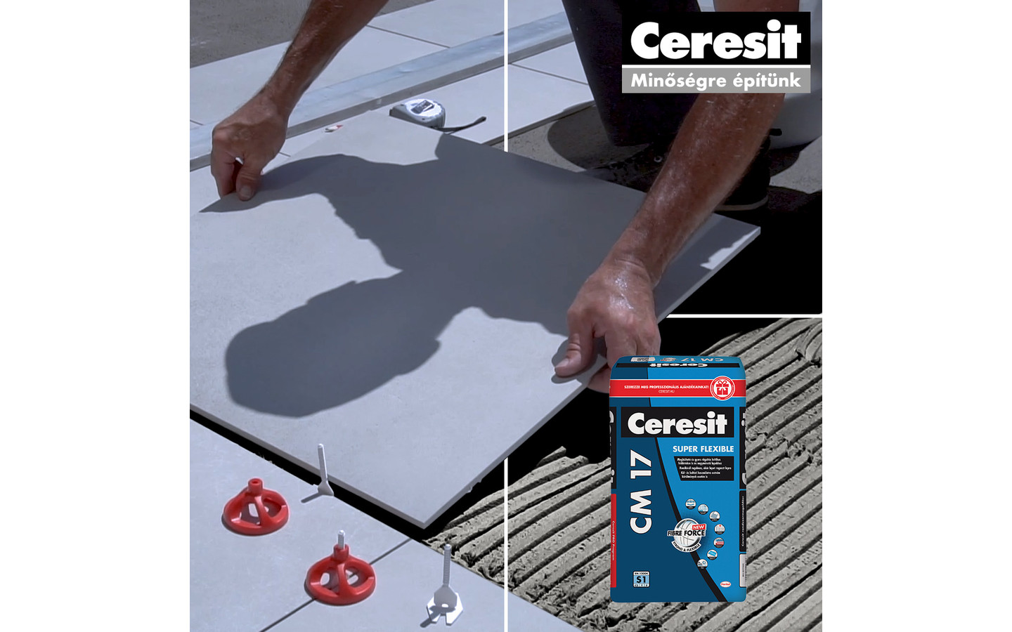 Ceresit CM17 flexibilis csempe és járólap ragasztó, 25 kg.