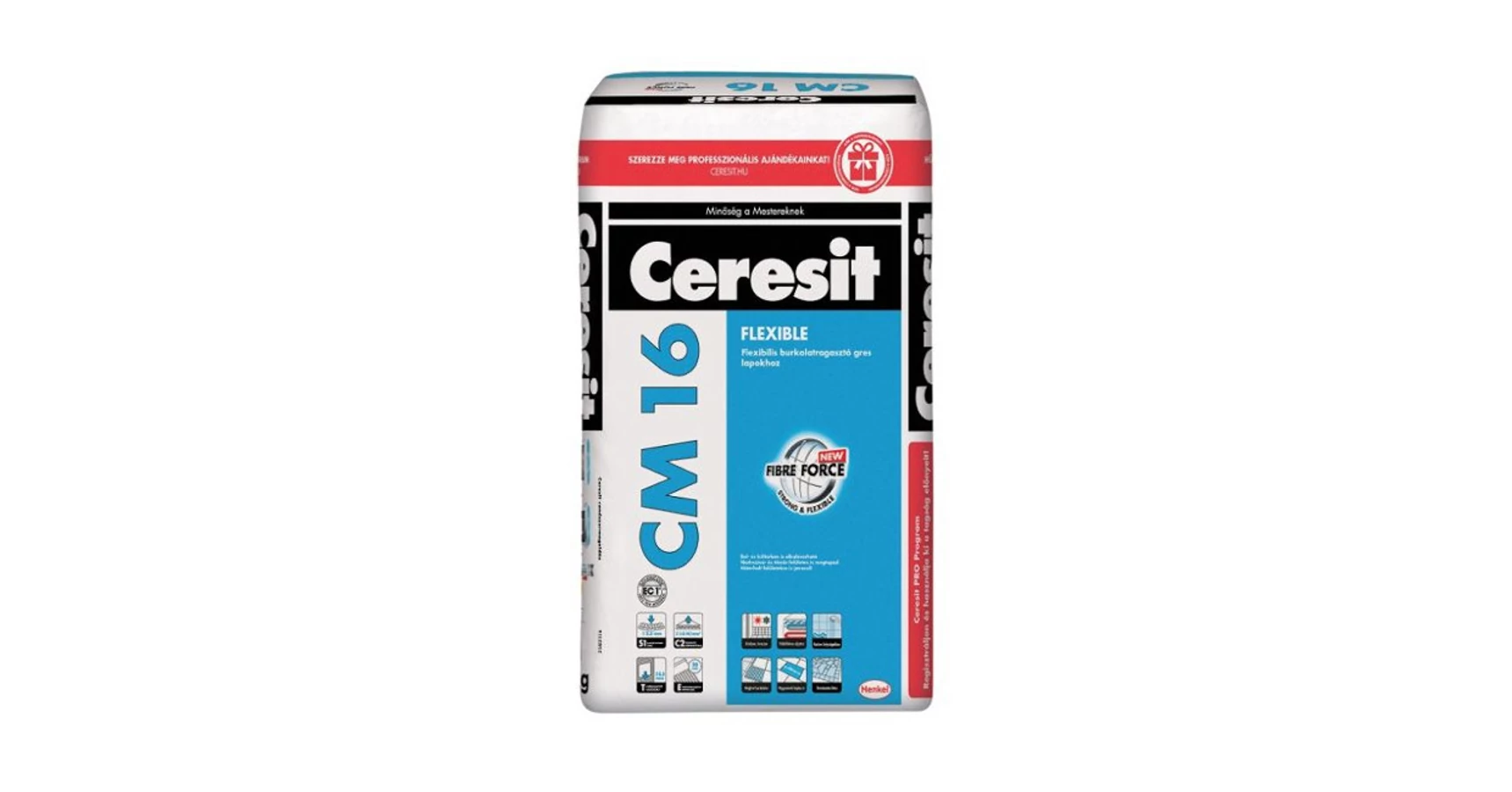 Ceresit CM16 flexibilis csempe és járólap ragasztó, 25 kg.