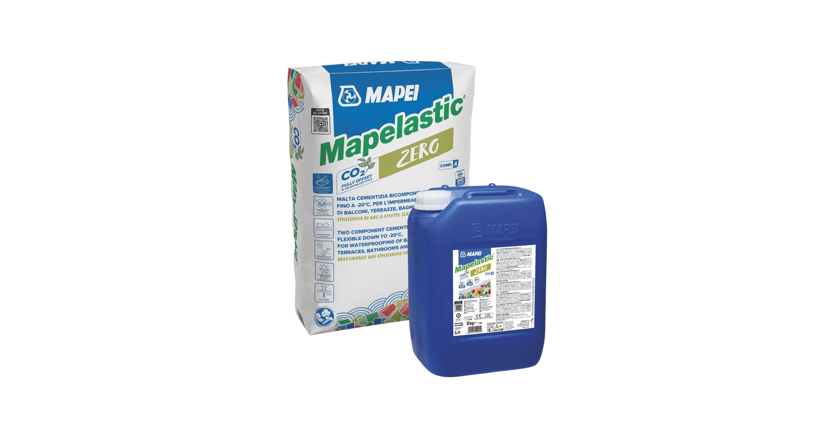 Mapei Mapelastic Zero A+B vízszigetelő habarcs 32 kg