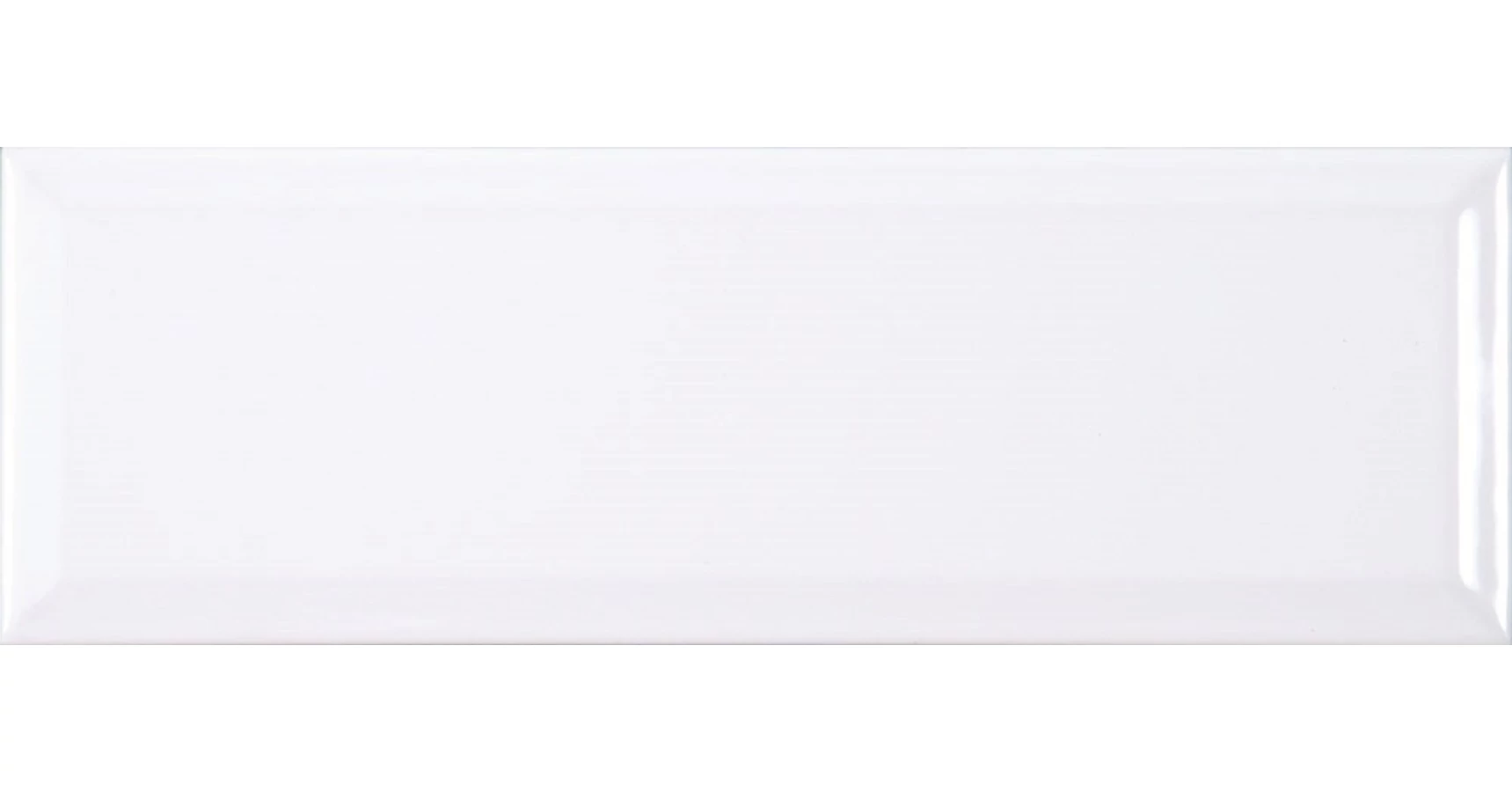 Vilar Metro Blanco brillo biselado 10x30 cm falicsempe 1,02 m2/cs