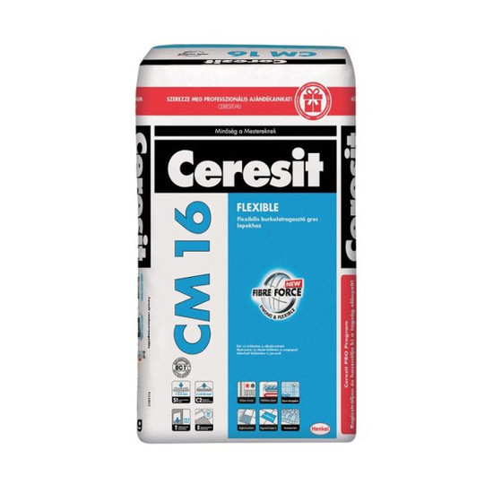 Ceresit CM16 flexibilis csempe és járólap ragasztó, 25 kg.